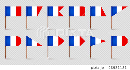 Different French Flags